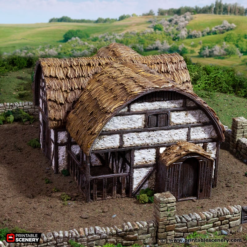 Country Stables – Print And Paint Scenery