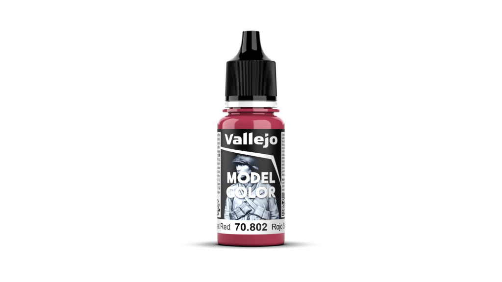 Vallejo Model Colour #045 – Sunset Red – Print And Paint Scenery