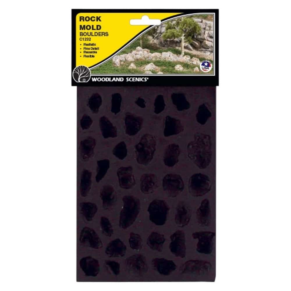 Woodland Scenics Rock Mold Boulders – Print And Paint Scenery