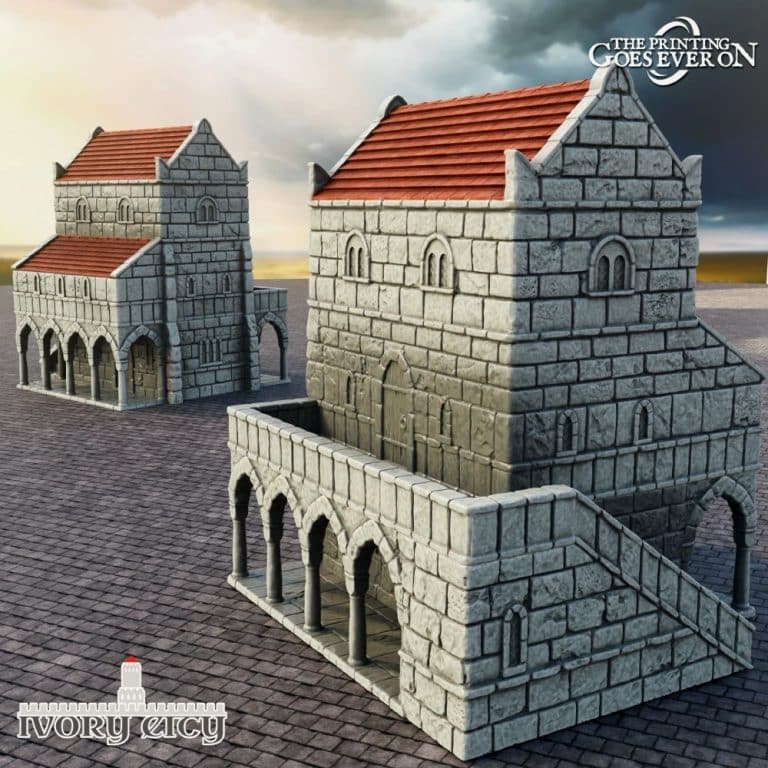 Ivory City – Print And Paint Scenery