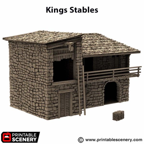 Kings Stables – Print And Paint Scenery