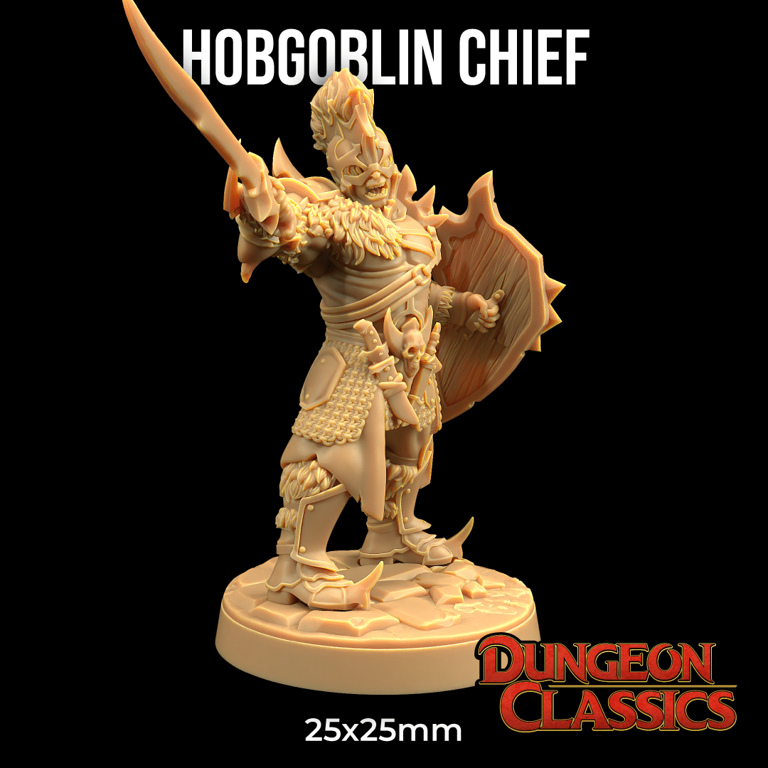 Hobgoblin Captain (Chief) – Print And Paint Scenery