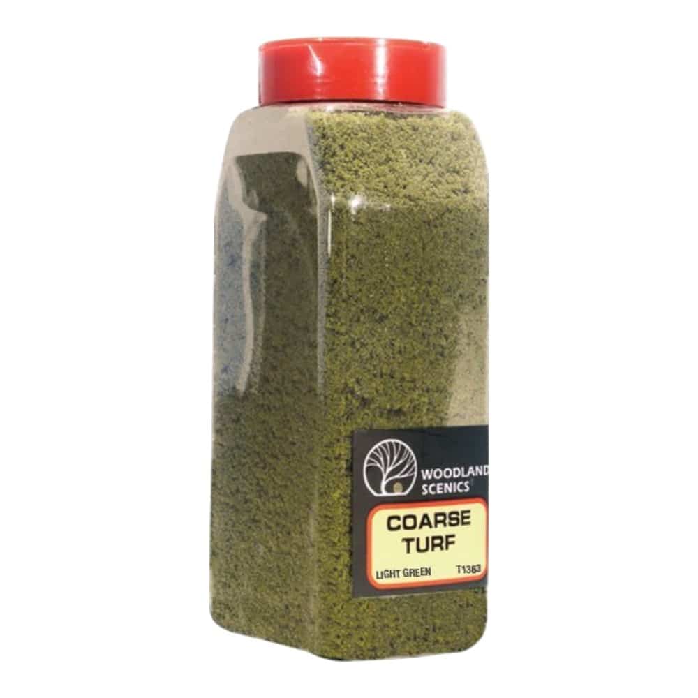 Woodland Scenics Coarse Turf Light Green Shaker – Print And Paint Scenery