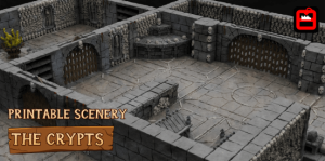 Print And Paint Scenery – Models For Table-Top RPGs and Wargames
