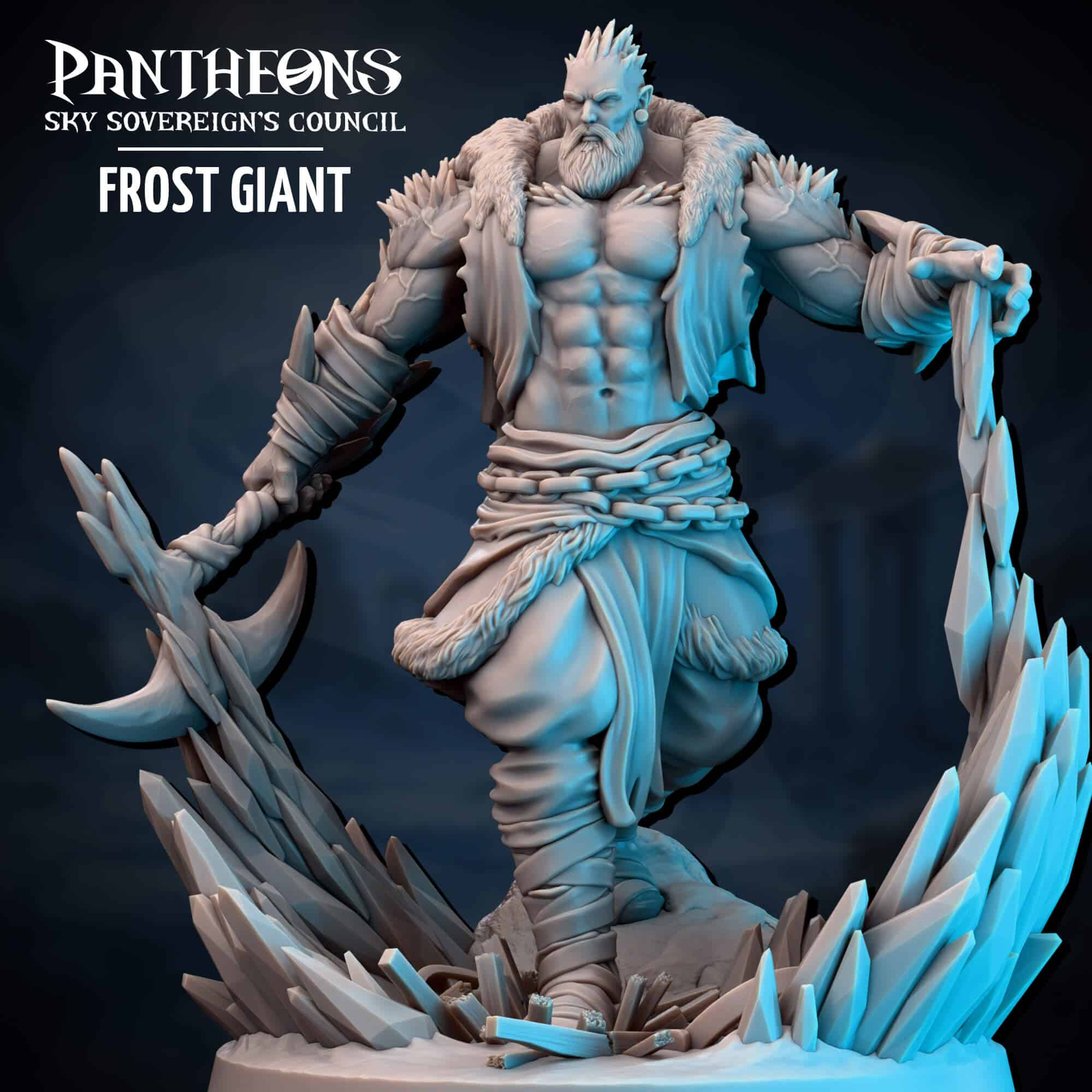 Frost Giant – Print And Paint Scenery